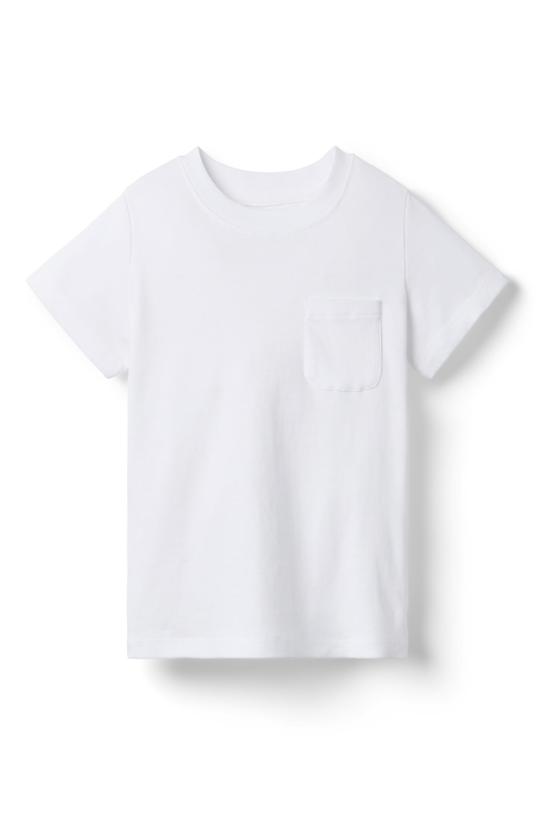 Jackson Pocket Tee - White – Little Paper Kids
